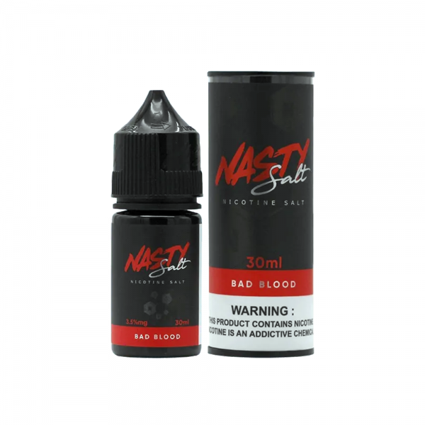 Nasty Juice BAD BLOOD SALTNIC 35 MG - Discount Vape Nepal (DV Nepal)